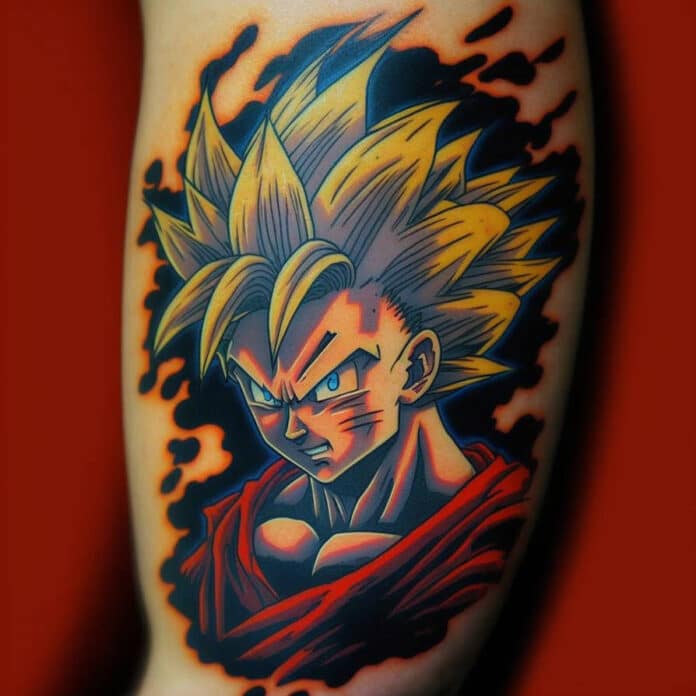 Top 30 Dragon Ball Z Tattoo Designs For All The OG Anime Fans