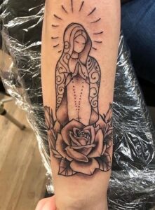 Top 30 Authentic Catholic Tattoo Designs That Ignites Spirituality