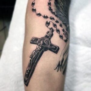 Top 30 Authentic Catholic Tattoo Designs That Ignites Spirituality