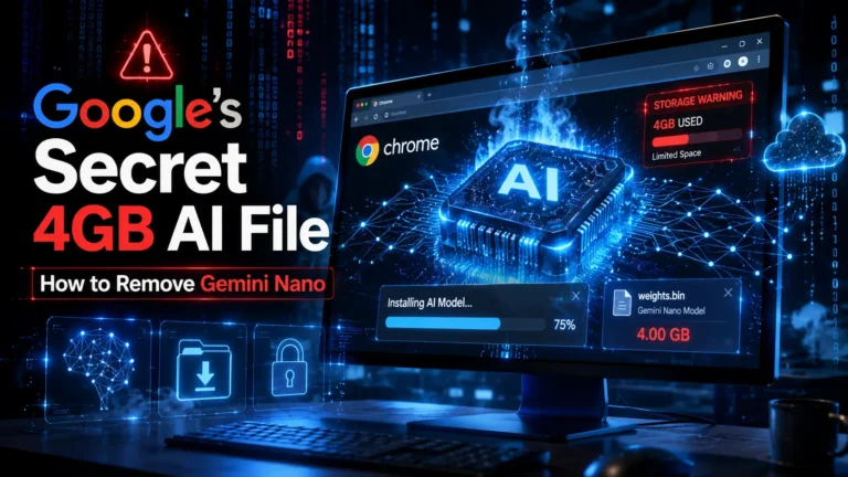 Google Chrome Secretly Installed 4GB AI Model On Your System